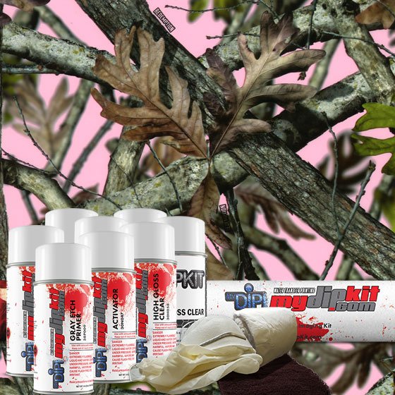 Redemption Pink Hydro Printing Design DIY Hydrographic Dip Kit