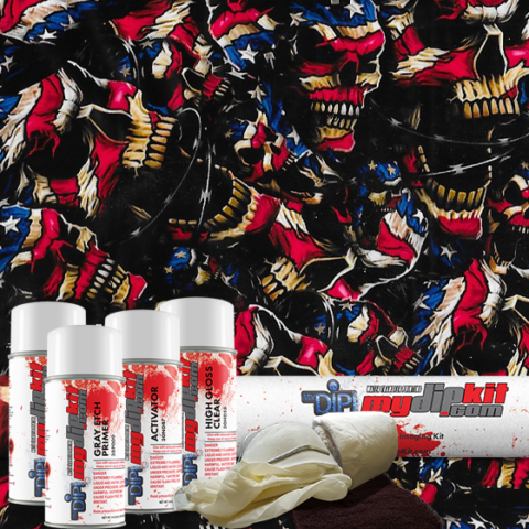 American Skulls DIY Hydro Dip Kit | My Dip Kit